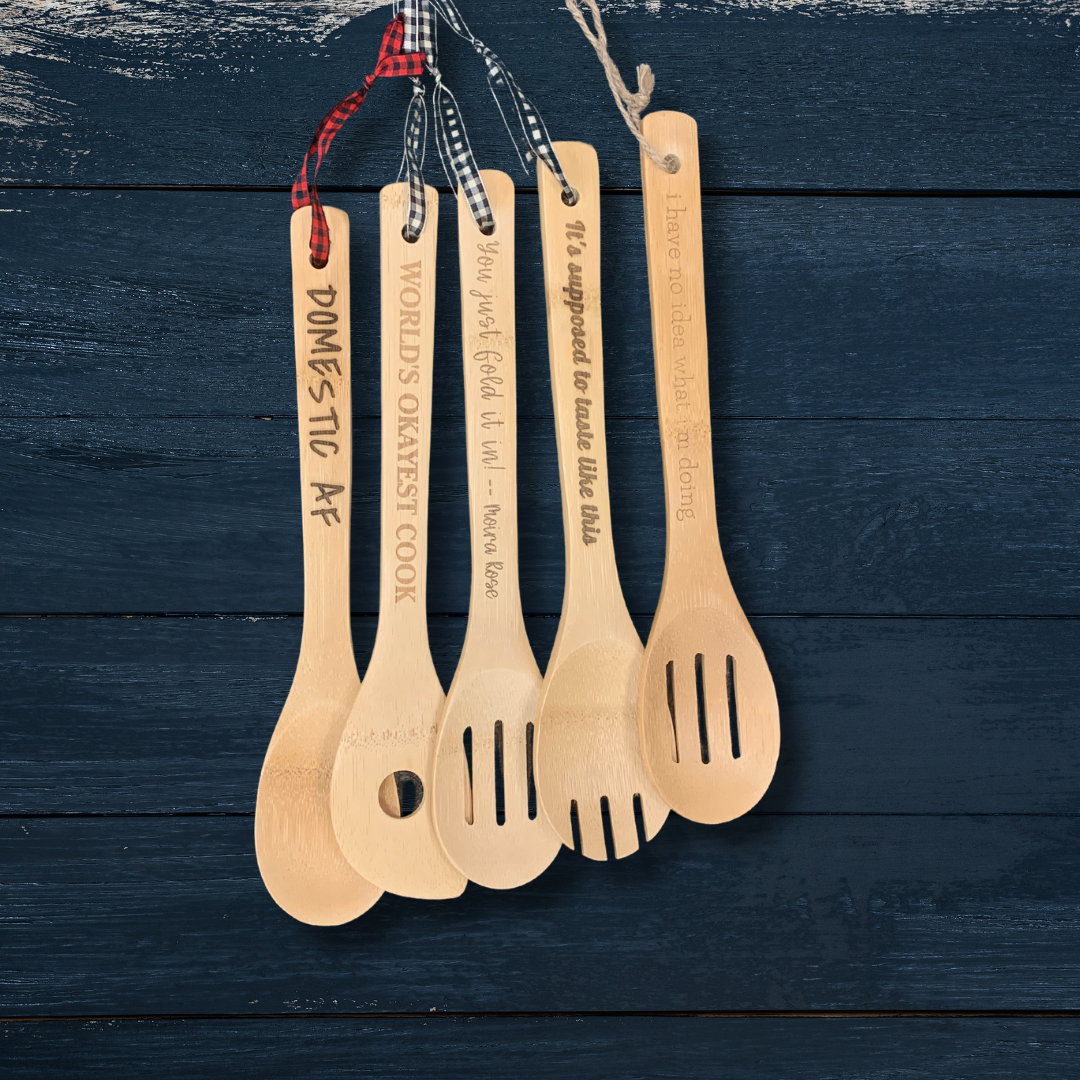 Wooden Utensil – Aunt Lisa's Recipe Gifts